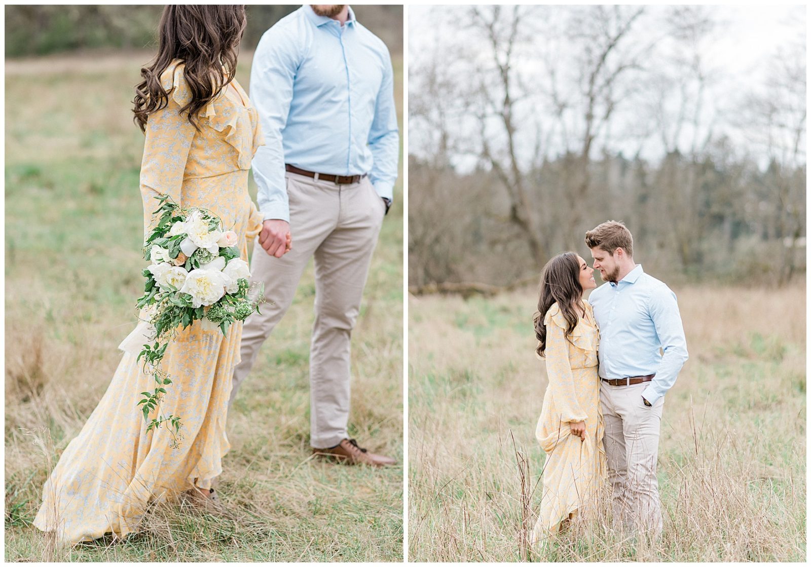Maddy & Kodiak | Seattle Engagement Photographer Janet Lin Photography ...