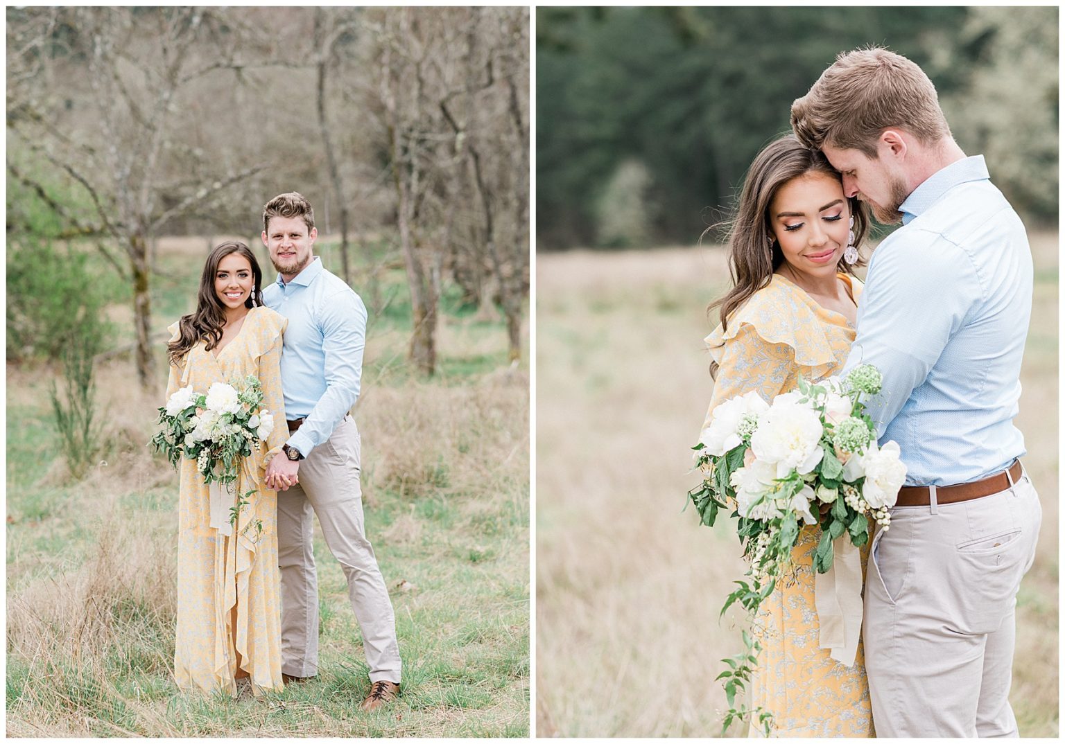 Maddy & Kodiak | Seattle Engagement Photographer Janet Lin Photography ...