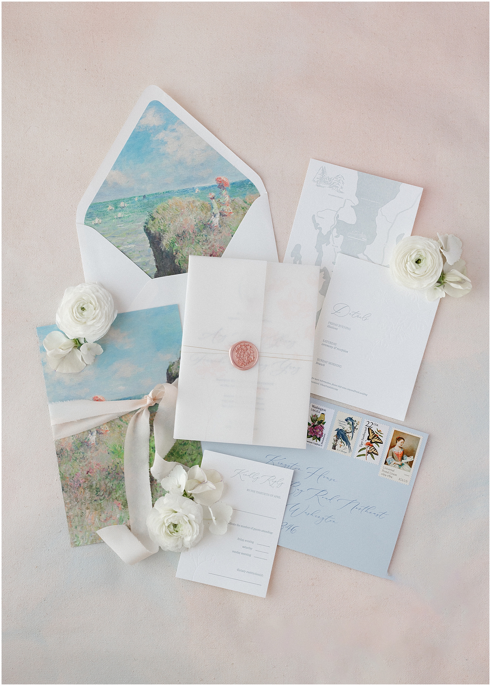 Monet-Inspired Wedding in the Pacific Northwest | Seattle Wedding ...